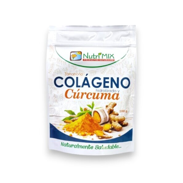 Colágeno + Cúrcuma Bolsa 100gr - Nutrimix